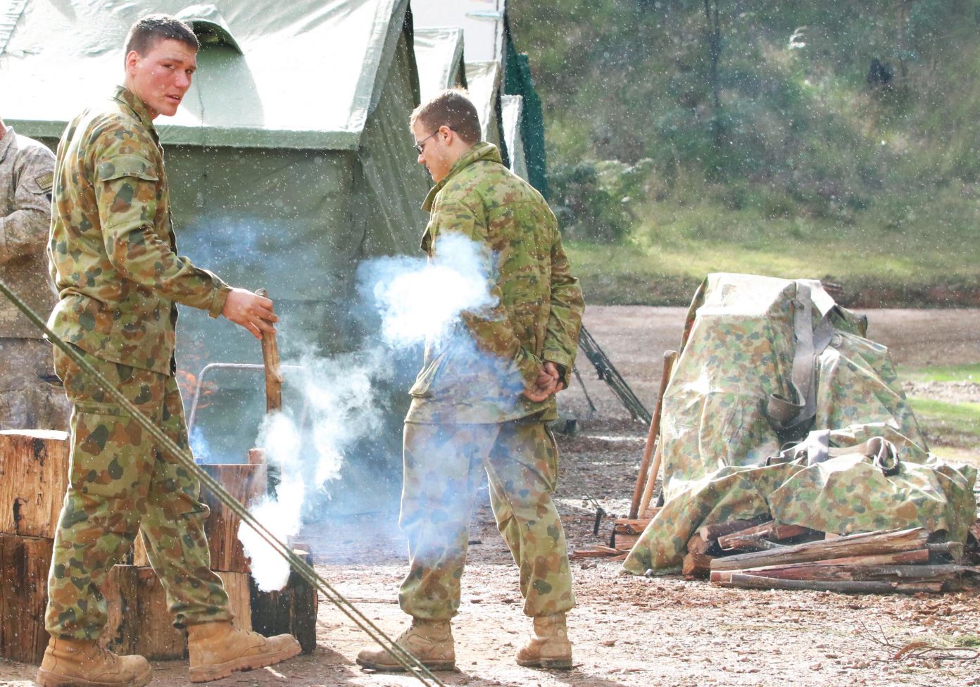 Army Skills on Show at Stanley Forest | Border Cafe